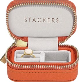 Cestovní krabička na šperky Travel Mini Stackers oranžová