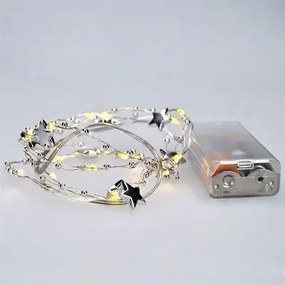 Solight 1V215 LED řetěz řetízek s dekoracemi / 20LED řetěz / 1m / 2x A