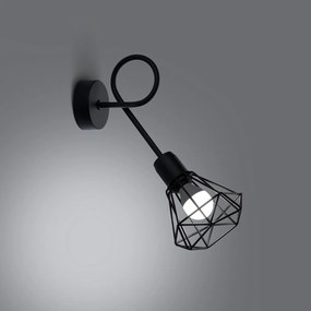 Sollux Lighting Nástěnné svítidlo ARTEMIS 1S černé
