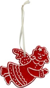 Keramická vánoční ozdoba 10 cm Vinterby – Dakls