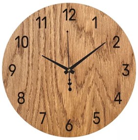 Dřevěné hodiny na zeď – moderní design I SENTOP MAS002-A-akcia20