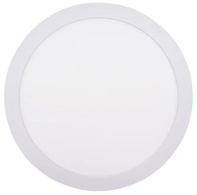 SOLIGHT LED mini panel CCT, přisazený, 24W, 1800lm, 3000K, 4000K, 6000K, kulatý bílý