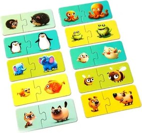 Puzzlika 13531 Moje rodina - naučné puzzle / 20 dílků / od 2 let