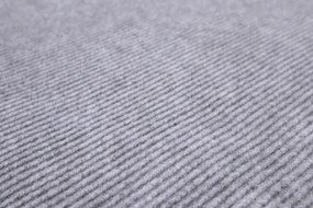 Vopi koberce Kusový koberec Quick step šedý kruh - 120x120 (průměr) kruh cm