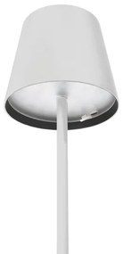 LED Stmívatelná venkovní stolní lampa LED/4W/4000 mAh 3000/4000/5500K IP44 bílá