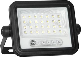 LED Stm. solární reflektor LED/50W/3,2V IP65 3800 mAh černá + dálkové ovládání