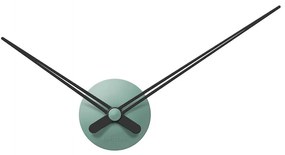KARLSSON Nástěnné hodiny LBT mini Sharp – zelené ∅ 44 cm