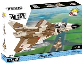 COBI 5818 Cold War Mirage IIIC, 1:48, 444 kostek