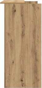 Recepční stůl dub artisan 100x50x103,5 cm kompozitní dřevo 3324168