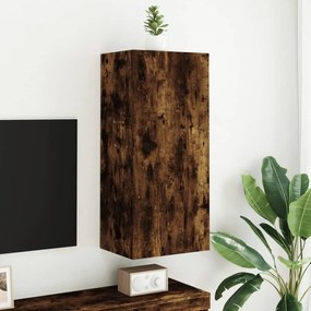 vidaXL Nástěnná TV skříňka 40,5x30x90 cm kompozitní dřevo [836928] Barva: šedá sonoma