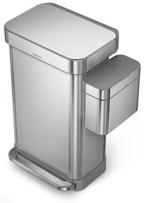 Šedá nádoba na kompostovatelný odpad 4 l - simplehuman