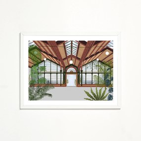 Martu Hlavajová | Masarykovo nádraží Rám: Černý, Velikost: 40 x 60 cm
