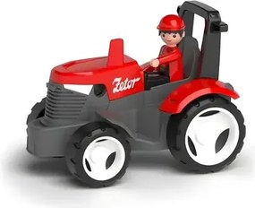 EFKO Traktor Igráček MultiGO Zetor červený s radlicí / od 3 let