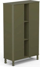 Designová vitrína DOT khaki