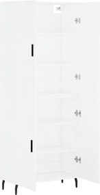 Skříň highboard bílá 69,5 x 34 x 180 cm kompozitní dřevo 3195691