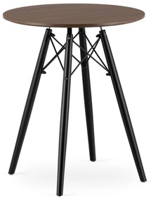 Jídelní stůl s deskou v dekoru jasan OSLO 60x60