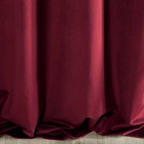 ZATEMŇOVACÍ ZÁVĚS NA PÁSCE VILLA 140X270 CM BORDOVÁ