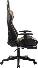 vidaXL Herní židle umělá kůže [20512] Barva: Černo-zelená