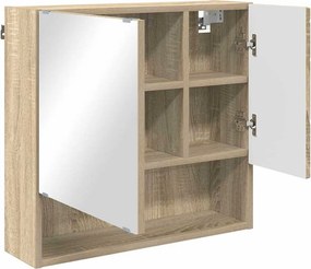 Sada koupelnového nábytku 3 ks Sonoma dub 61 x 35 x 64 cm 3392945