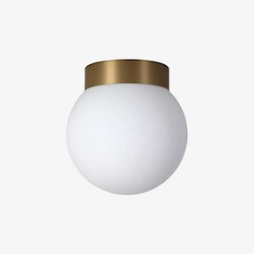 Skleněné kulaté přisazené svítidlo Polaris S LED  Skleněné kulaté přisazené svítidlo Polaris S LED Barva: Mosaz, Průměr: 200 mm, Teplota…