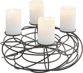 XXXLutz ADVENTNÍ VĚNEC 35 cm Justinus - Vánoční věnce & květiny - 003501007201