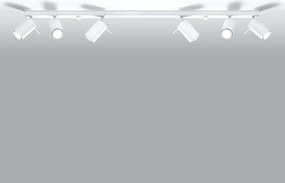 Sollux Lighting Stropní svítidlo RING 6L bílé
