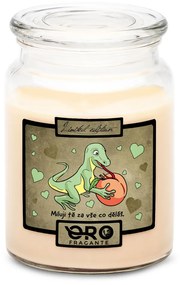 Svíčka Miluji tě – ještěr (Vůně svíčky: Vanilka)