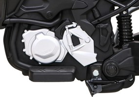 Ramiz Dětská motorka na baterie BMW F850 GS červená + pomocná kolečka + audio LED + pomalý start + EVA