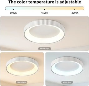 BRILAGI - LED Stmívat. stropní svít. FALCON MODERN LED/54W/230V 60 cm bílá + DO