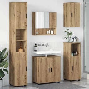 Sada koupelnového nábytku 5 ks Artisanový dub 61 x 35 x 64 cm 3392992