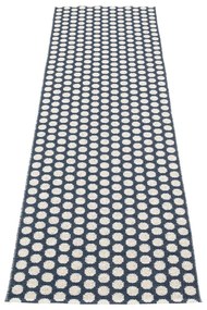 Tmavě modrý vnitřní a venkovní běhoun 70x250 cm Noa Dark Blue – Pappelina