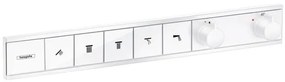 Hansgrohe RainSelect Termostatická baterie pro 5 vývodů, bílá mat 15384700