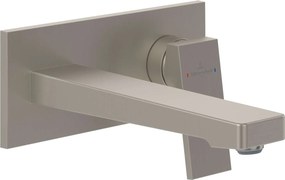 Villeroy & Boch Architectura Square - Umyvadlová baterie pod omítku, matný kartáčovaný nikl TVW12500300164