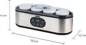 Unold 38726 Jogi černá / Jogurtovač / 120 W / 6 skleniček