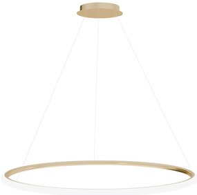 Toolight Toolight, závěsné svítidlo 100cm, 61W, 3000K, LHJ003-CP, zlatá lesklá, OSW-50001