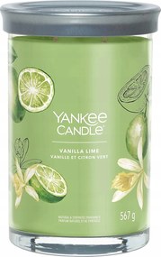 Yankee Candle vonná svíčka Tumbler ve skle velká Vanilla Lime 567g