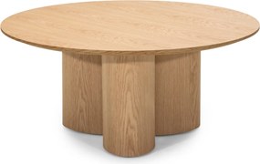 Kulatý konferenční stolek Torino 100 cm dub přírodní