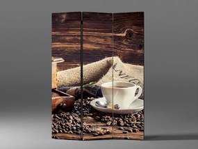 Paraván káva a mlýnek Rozměr: 135 x 180 cm