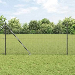 Svařované drátěné ploty s hroty 25 x 1,2 m Ocel potažená PVC 3352203