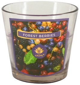 Arome Vonná svíčka ve skle Forest Berries, 120 g