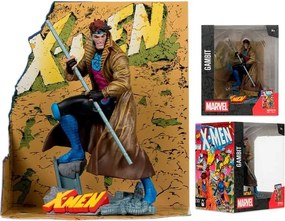 Figurka McFarlane Toys Marvel Collection 1/10 - Gambit (X-Men no. 1) 18 cm Vícebarevná