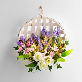Weltbild Závěsná světelná květinová dekorace Primavera