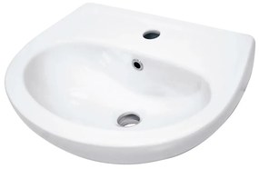 Deante CDJ_6U4W - Závěsné umyvadlo s otvorem JASMIN 45,7x36,4 cm  keramika/bílá CDJ_6U4W