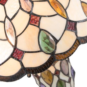 Stolní lampa Tiffany Sun stones - 40*60cm 2x E27/60W
