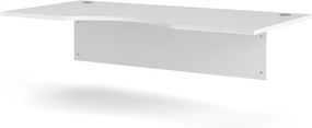 FALCO Výškově nastavitelný psací stůl Office 80400/320 bílá/silver grey