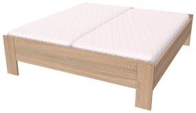 Nábytek Mikulík Zvýšená postel NEDO, 160×200 cm Dekor: Bílá struktura