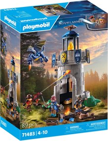 Set figurek a příslušenství playmobil 71483 rytířská věž s kovářem a drakem