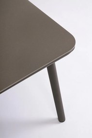 BIZZOTTO Zahradní konferenční stolek SPIKE antracit 104x61 cm