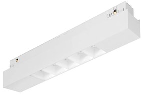 Indeluz 1038A-L3808V30-01 LED svítidlo pro lištový systém 48V track Crete2 S, bílé, 7,5W, 2700K, 36°, 17,5cm