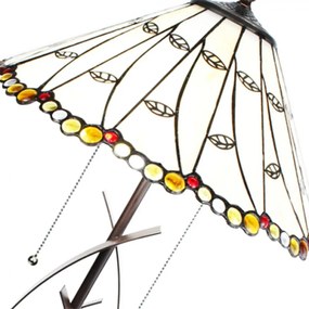 Stolní lampa Tiffany Aleida – 41x68 cm